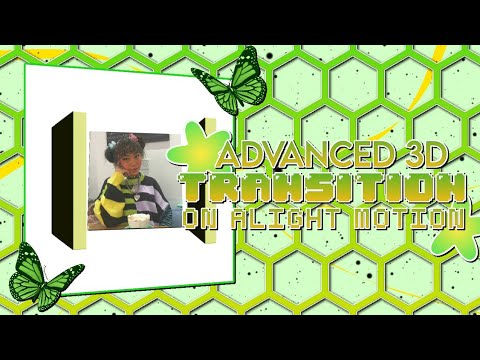 advanced 3d transition on alight motion || alight motion tutorials - YouTube
