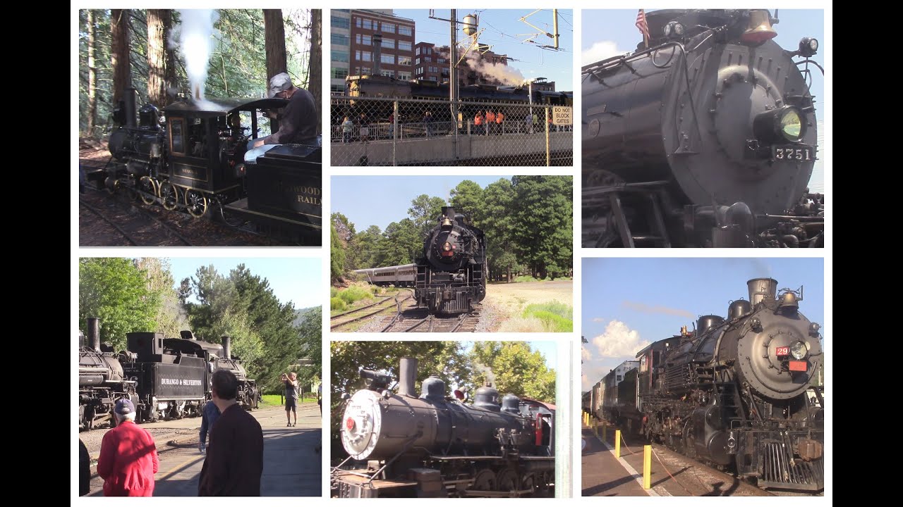 Steam Train Compilation - YouTube