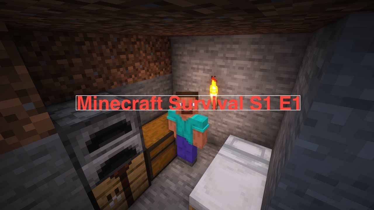 Minecraft Survival S1 E1 - YouTube