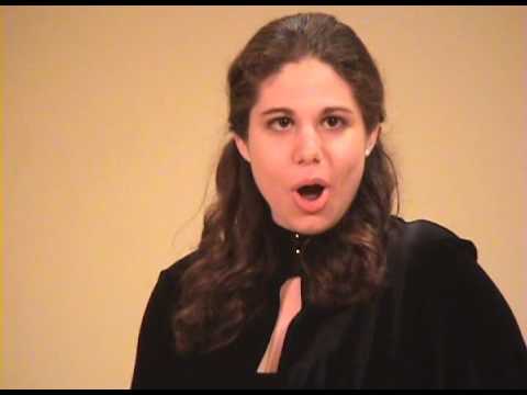 Deborah Katz singing O Mio Babbino Caro - YouTube