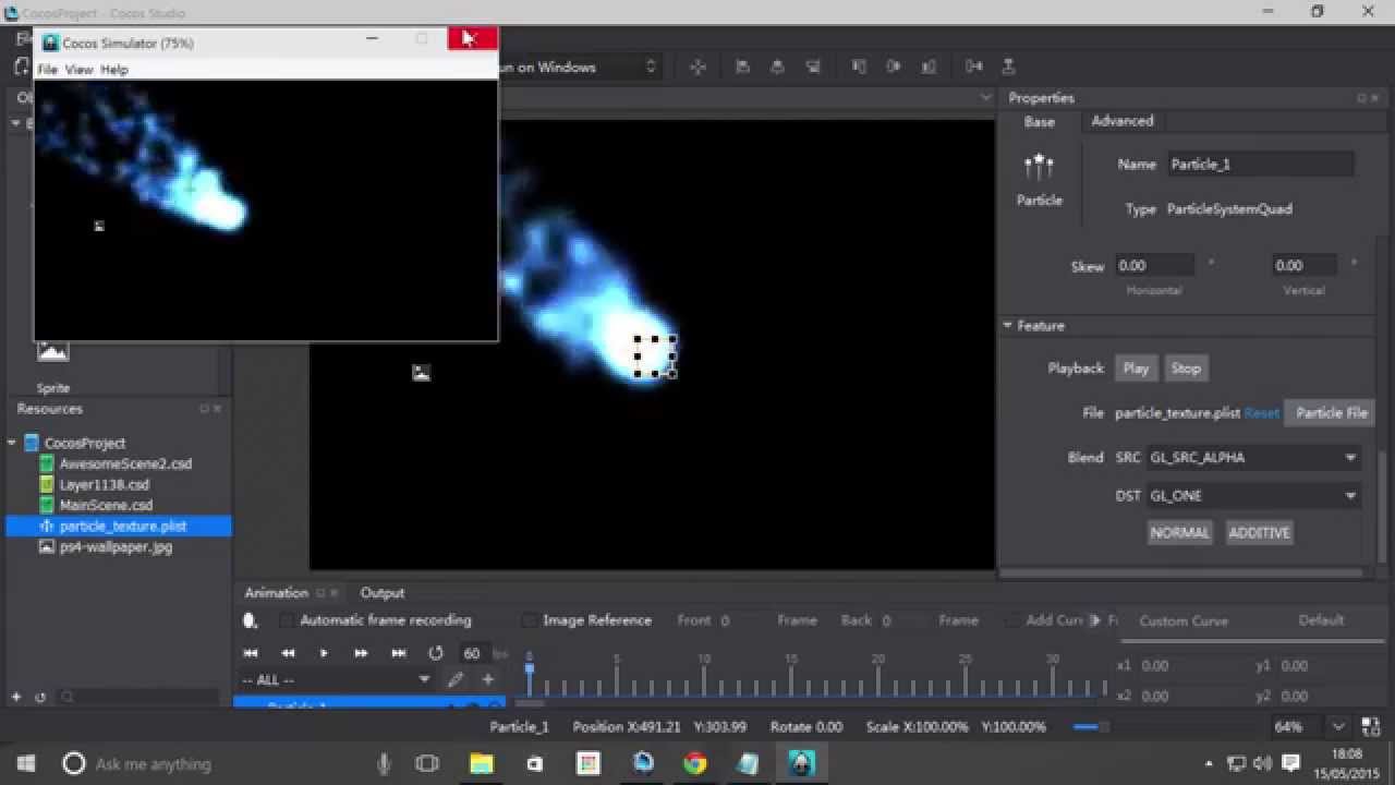 Cocos Studio: Particle - YouTube