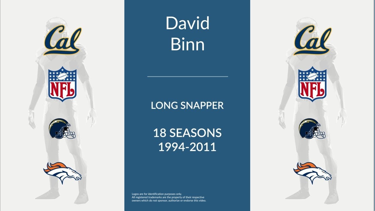 David Binn: Football Long Snapper - YouTube