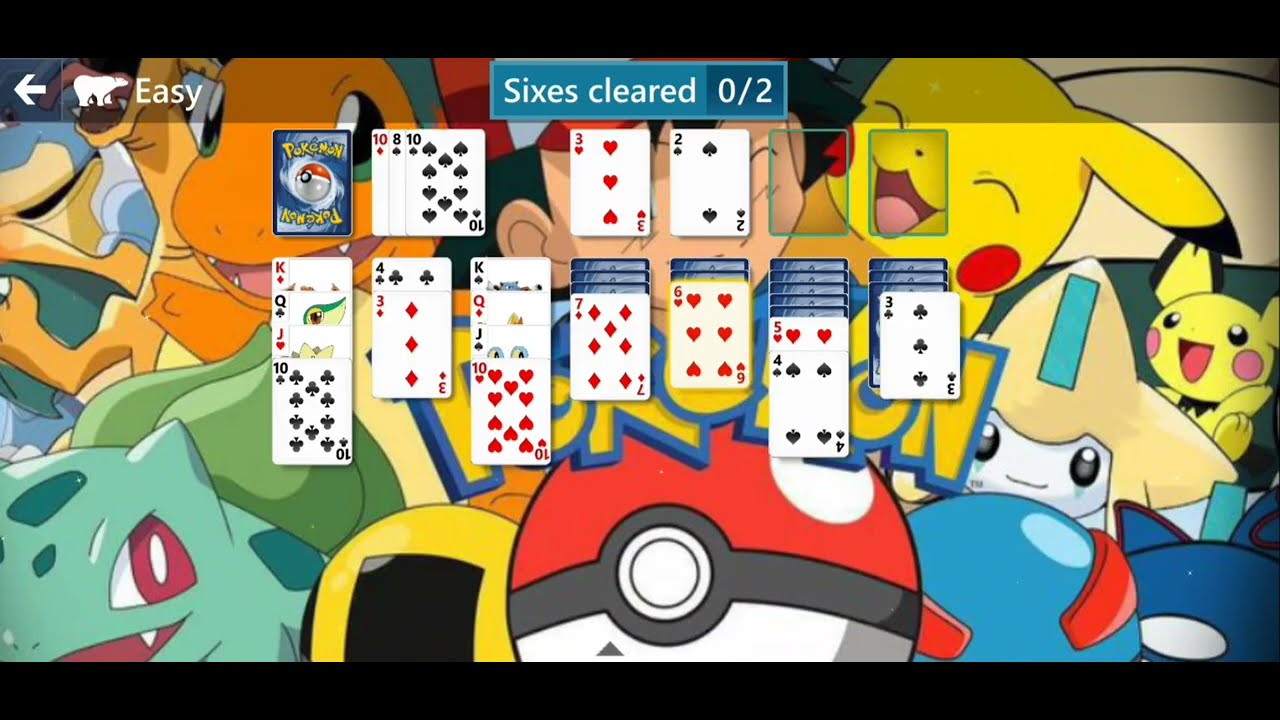 Star Club - Easy: Klondike II Challenge 1 - 4 | Pokémon Theme ...