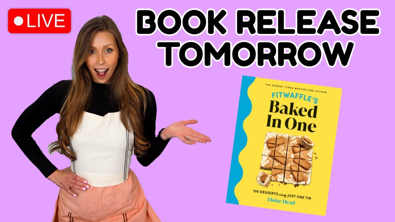 I'm Publishing a Cookbook Tomorrow - Live Stream - YouTube