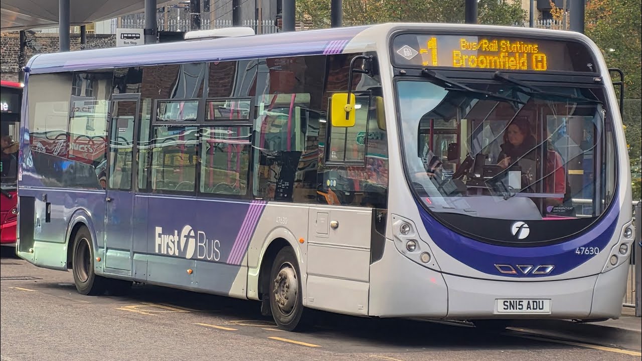 *Decent* On board: First Chelmsford SN15 ADU 47630, working the c1 ...