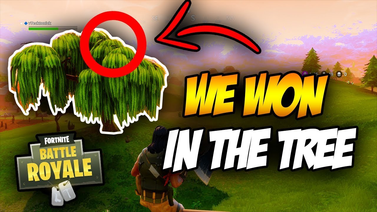 CRAZY TREE STRATEGIES - FORTNIGHT FUNNY MOMENTS (EPIC WIN, CRAZY BASES ...