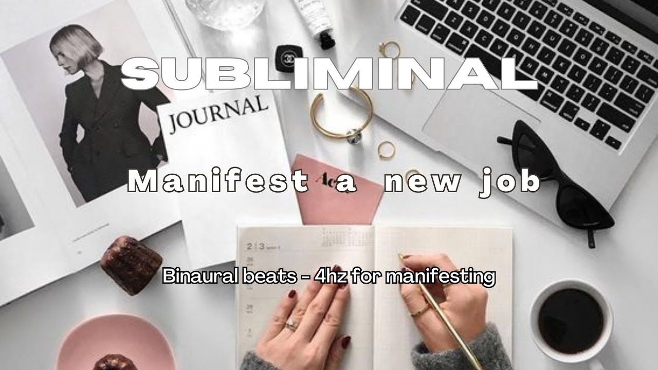 Manifest a new job | Subliminal +4 Hz Binaural beats - YouTube