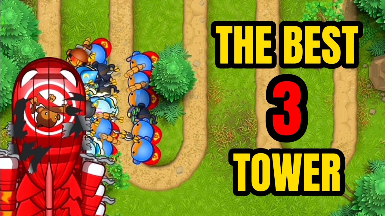 The BEST 3 TOWER in Bloons Monkey City... 🐵 - YouTube