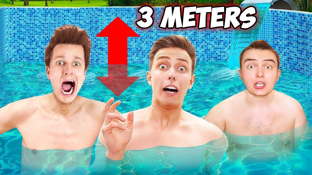 HAVE TIME TO GET OUT OF THE POOL, which is FILLS WITH WATER - YouTube