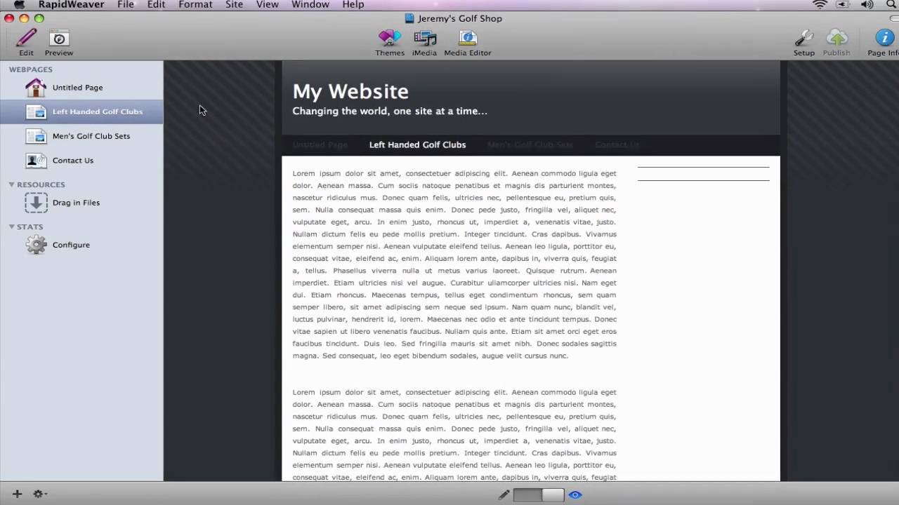 How To Install Google Analytics In RapidWeaver - YouTube
