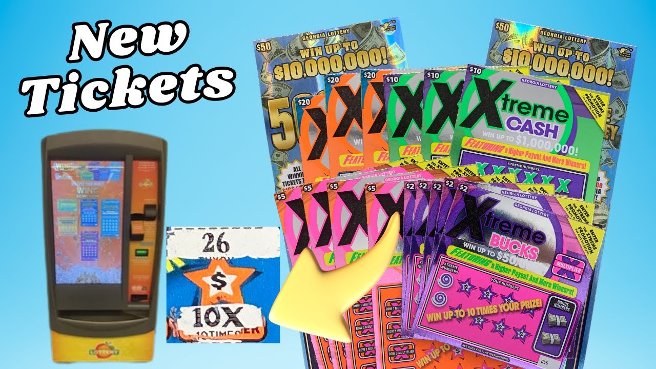 Scratching $220 Mix of GA Scratchers From Vending Machine - YouTube