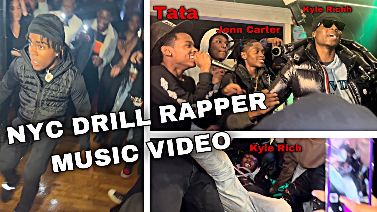 CRASHING NYC DRILL RAPPER MUSIC VIDEOS *GONE TOO CRAZY* FT. Kyle Richh ...