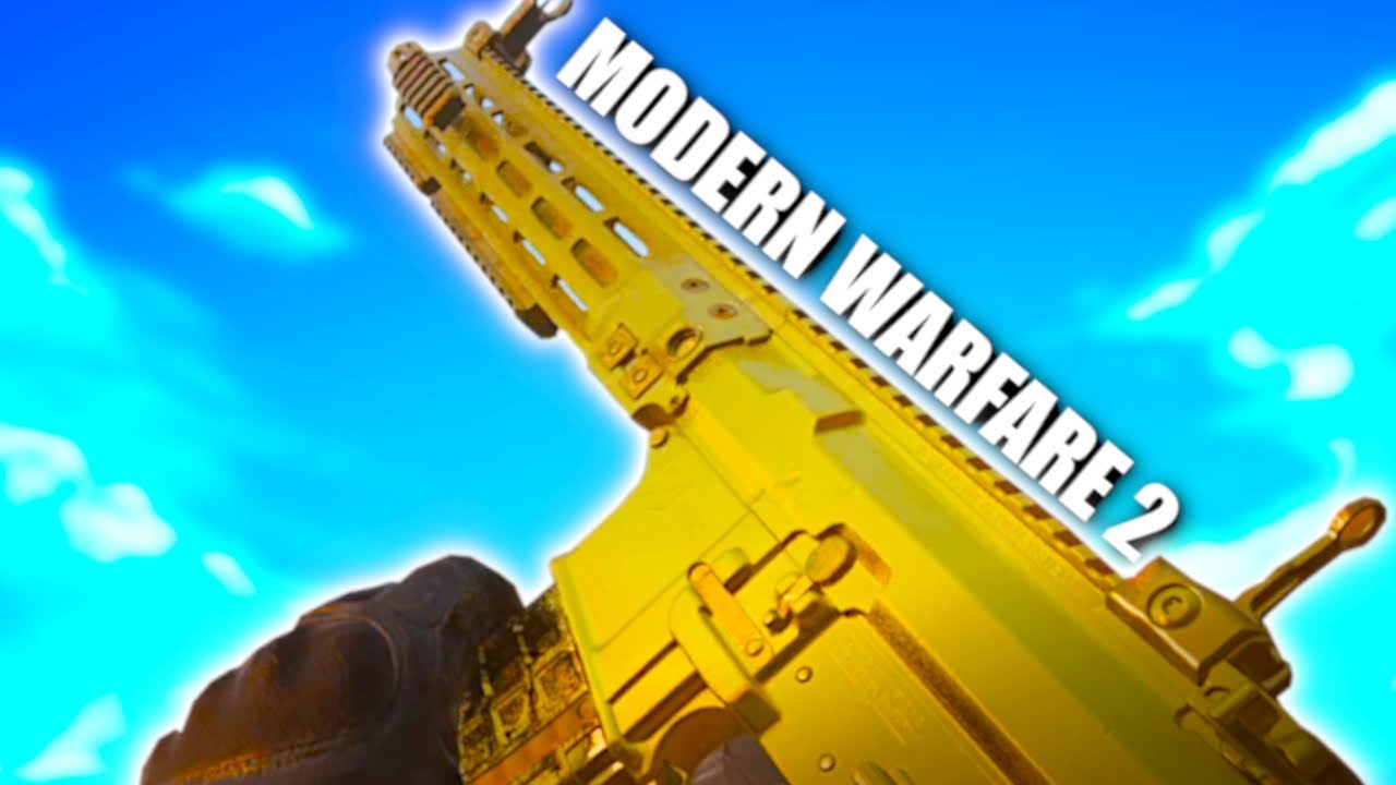 ROAD TO POLYATOMIC CAMO #01 [M4] 😍 | MODERN WARFARE 2 GOLD TARNUNG ...
