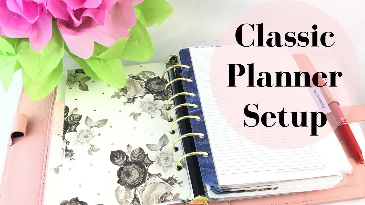 Classic Planner Setup - YouTube