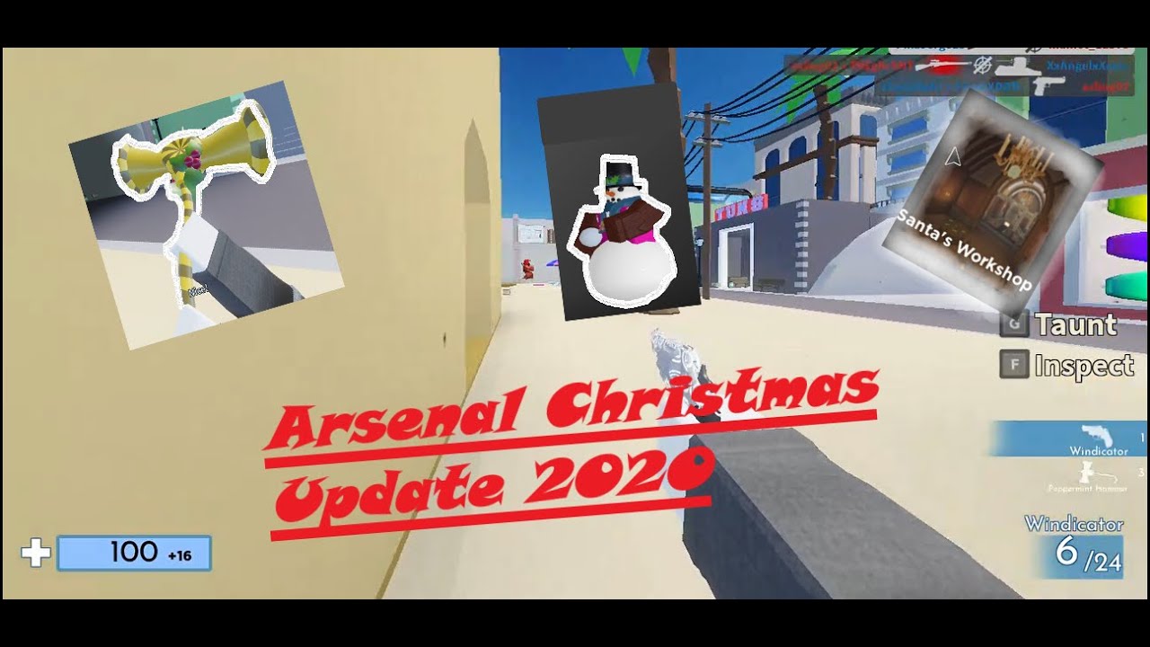 Arsenal Christmas Update 2020 Gameplay (Roblox) - YouTube