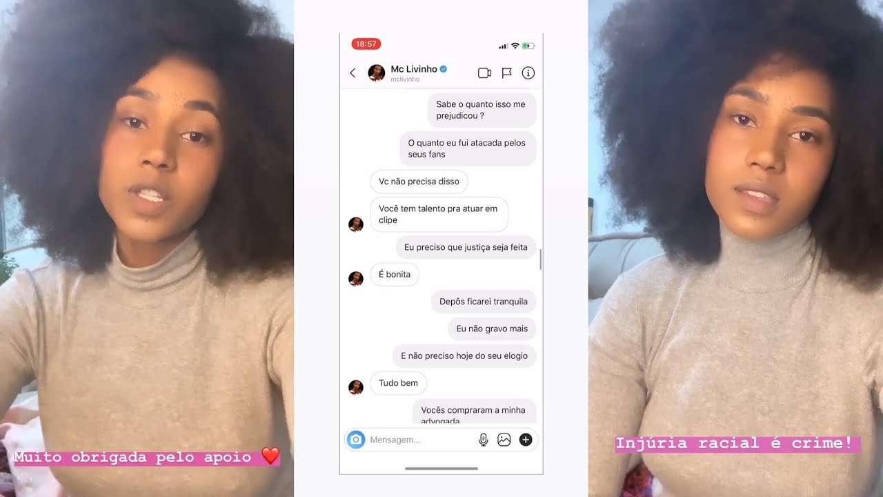 Raiélli Leon + repercussão do seu caso + Mc Livinho - YouTube