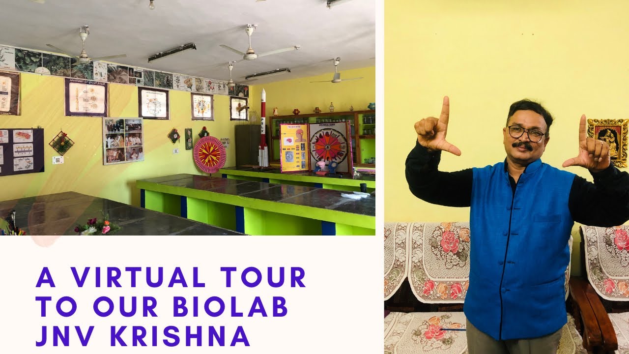 Our Biology Lab in JNV Krishna - YouTube