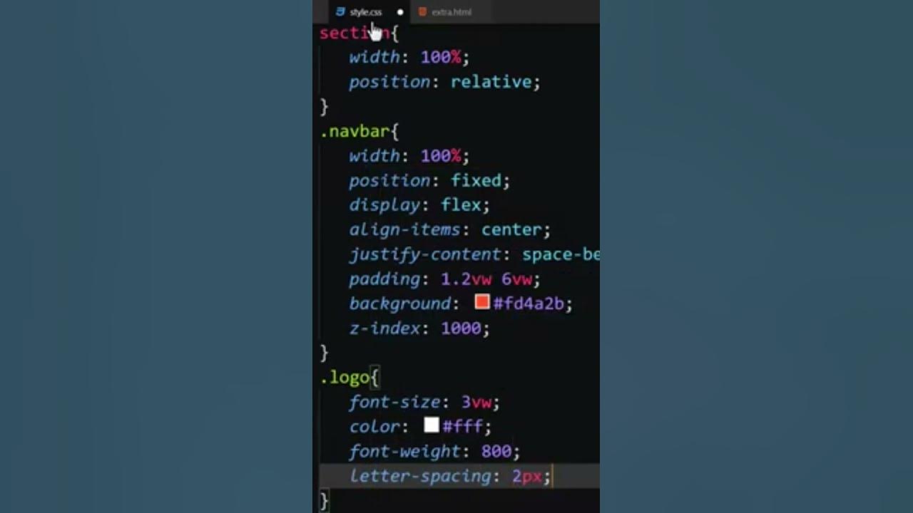 How To Add Logo In Html And Css Coding Htmlcss Cssglassmorphism Webdesign Css