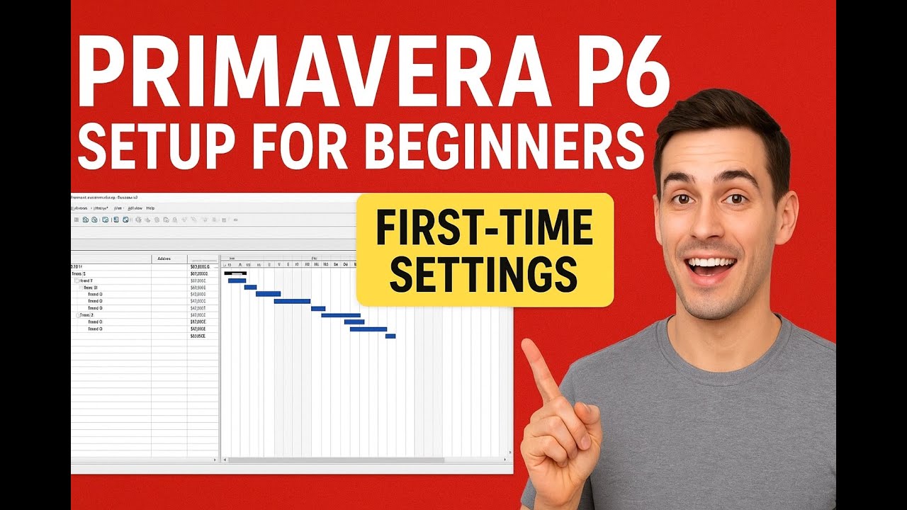 Primavera P6 Setup for Beginners | First-Time Settings - YouTube