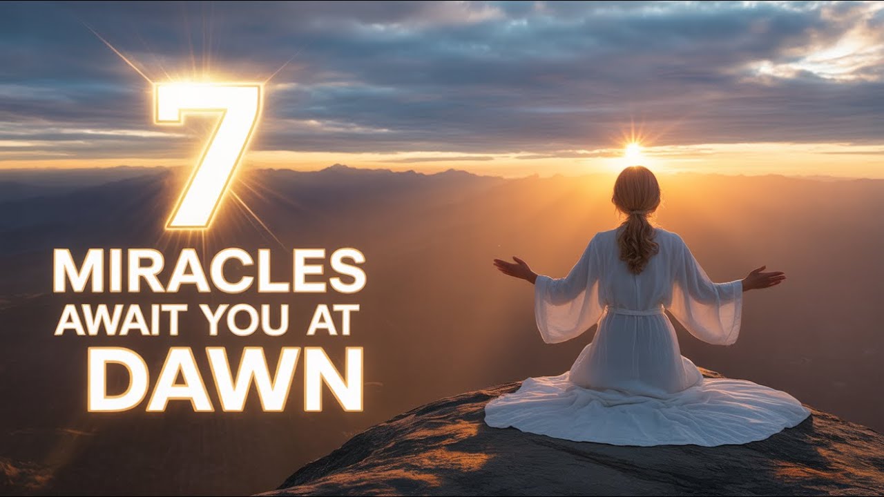 Experience 7 Miraculous Blessings at Dawn: A Powerful, Anointed Prayer ...