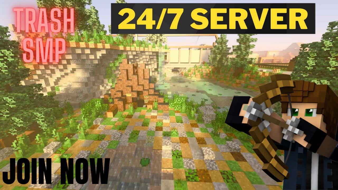 Trash SMP Home Tour And How to join Video @TheMining - YouTube