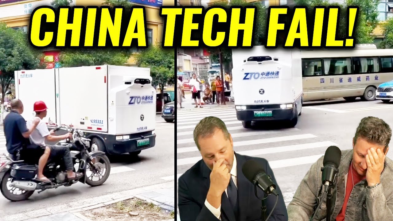 Hilarious China Tech FAIL! Autonomous Vehicles Aren't Fit For Purpose ...