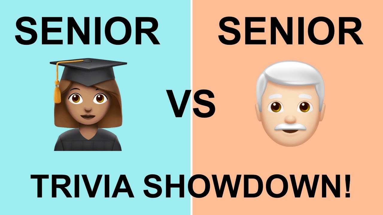 Senior vs Senior Trivia Showdown - November 8, 2019 - YouTube