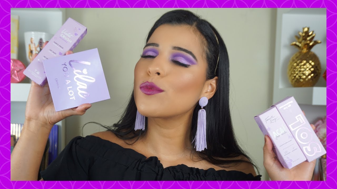 LA COLECCIÓN MAS LINDA DE COLOURPOP! LILAC YOU A LOT 🤩💜 - YouTube