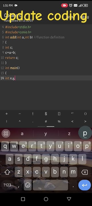 C Language Addition Of Two Numbers Using Call By Value Coding Clanguage C Trending Youtube
