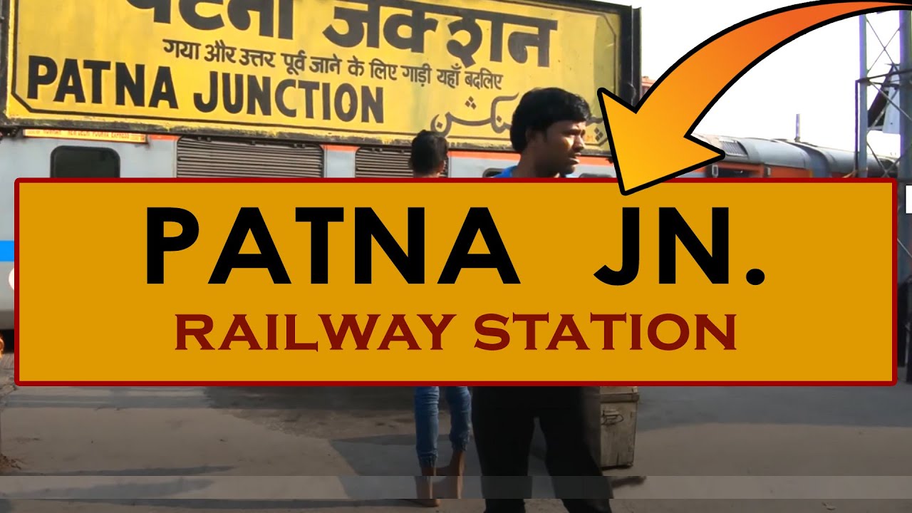 PNBE, Patna Junction railway station, India in 4k ultra HD - YouTube