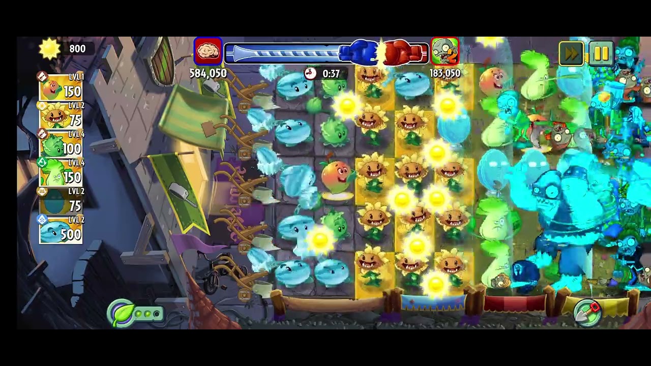Playing Plants Vs. Zombies 2 Arena Corn-fetti Popper Season - YouTube
