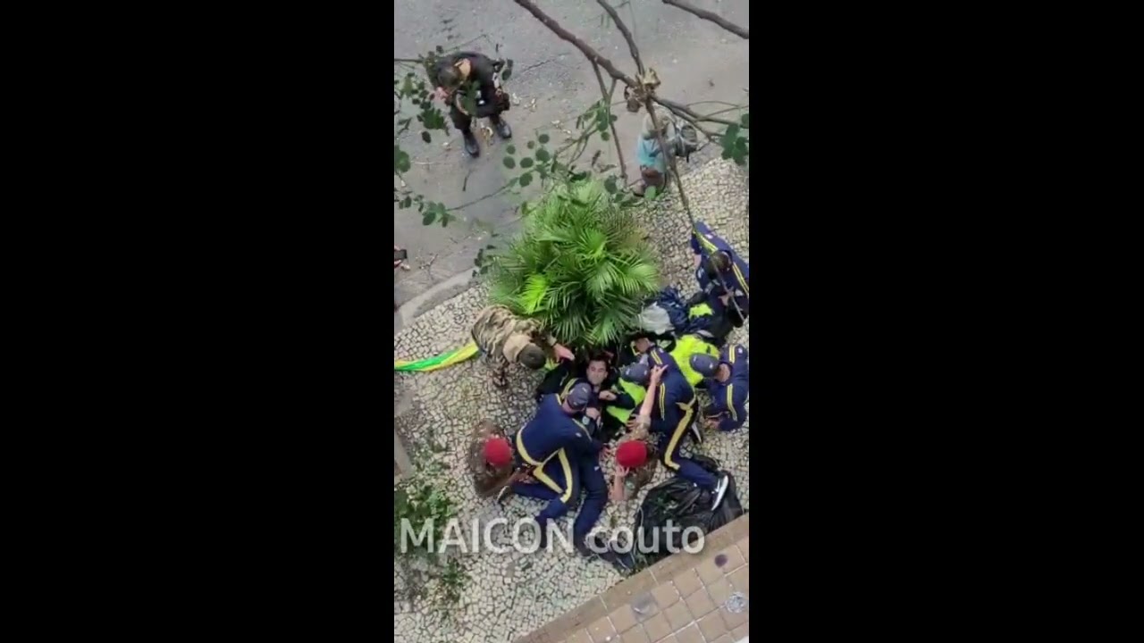 PQD do Exército sofre acidente saltando em Copacabana RJ - 06/09/2022 ...