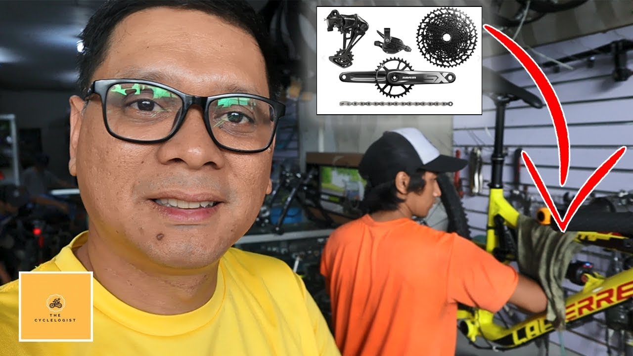 VLOG | Installation of SRAM SX Eagle 12-Speed Groupset to My Bike - YouTube