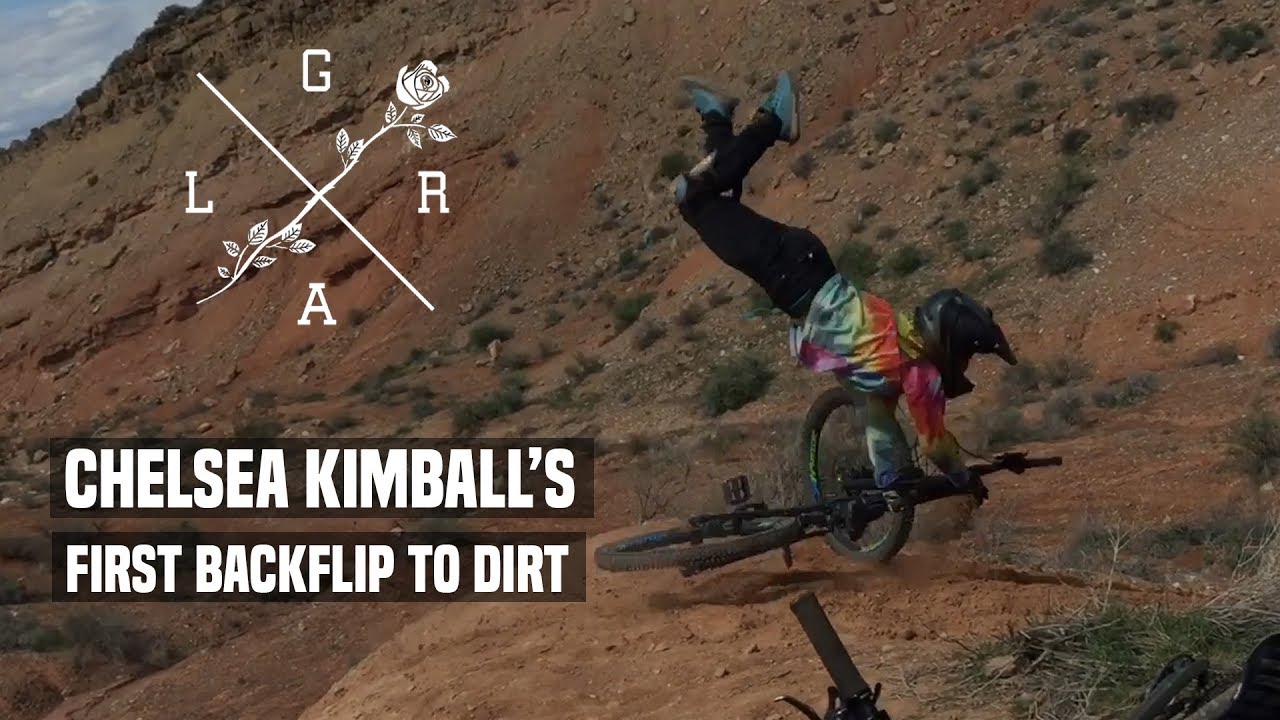 Chelsea Kimball's First Backflip To Dirt | Loose Riders Girls - YouTube