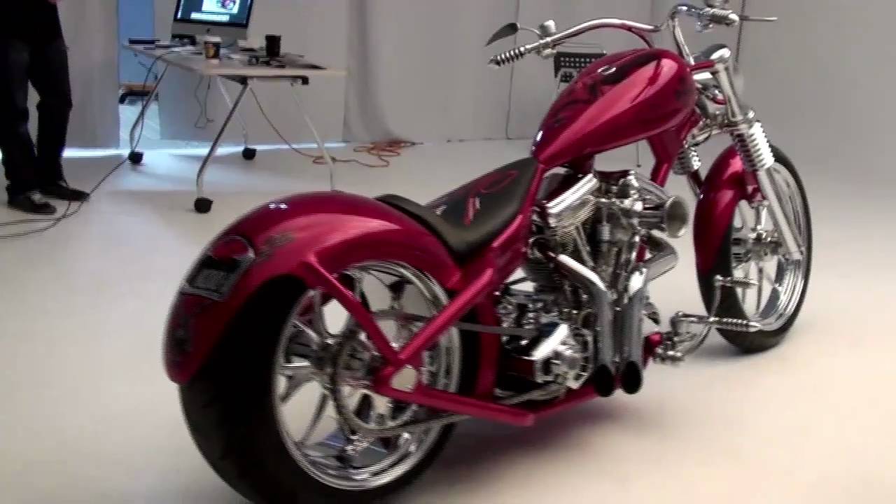 GARETH DAVIES RED BARON CHOPPER: FreeStyle Rides - YouTube