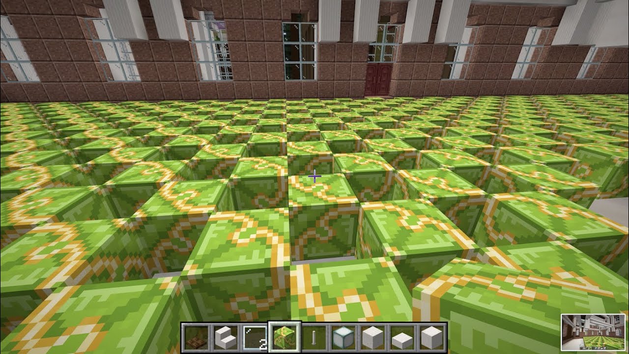 2 Laying a Glazed Terracotta Floor in Minecraft - YouTube