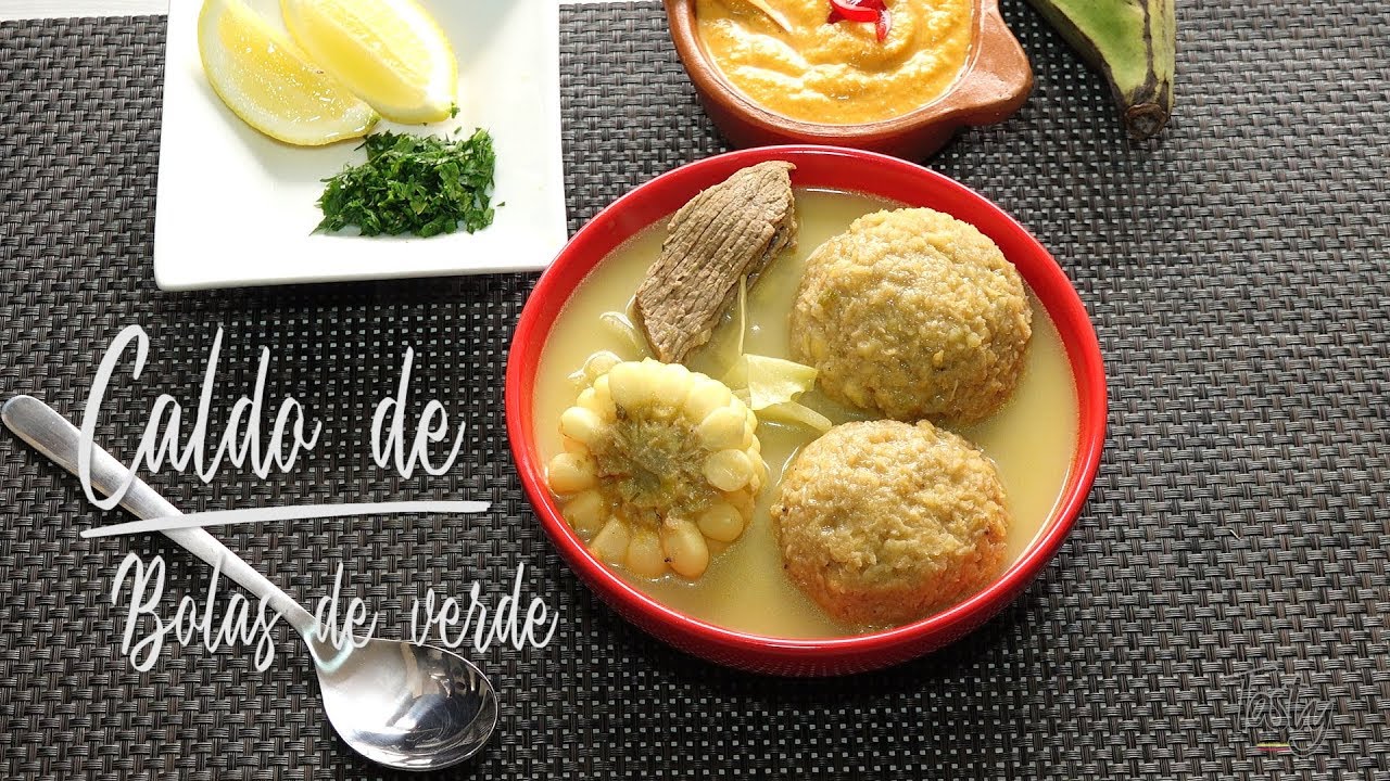 Caldo de Bolas de Verde / Tasty Ecuatoriano / Recetas Ecuador - YouTube
