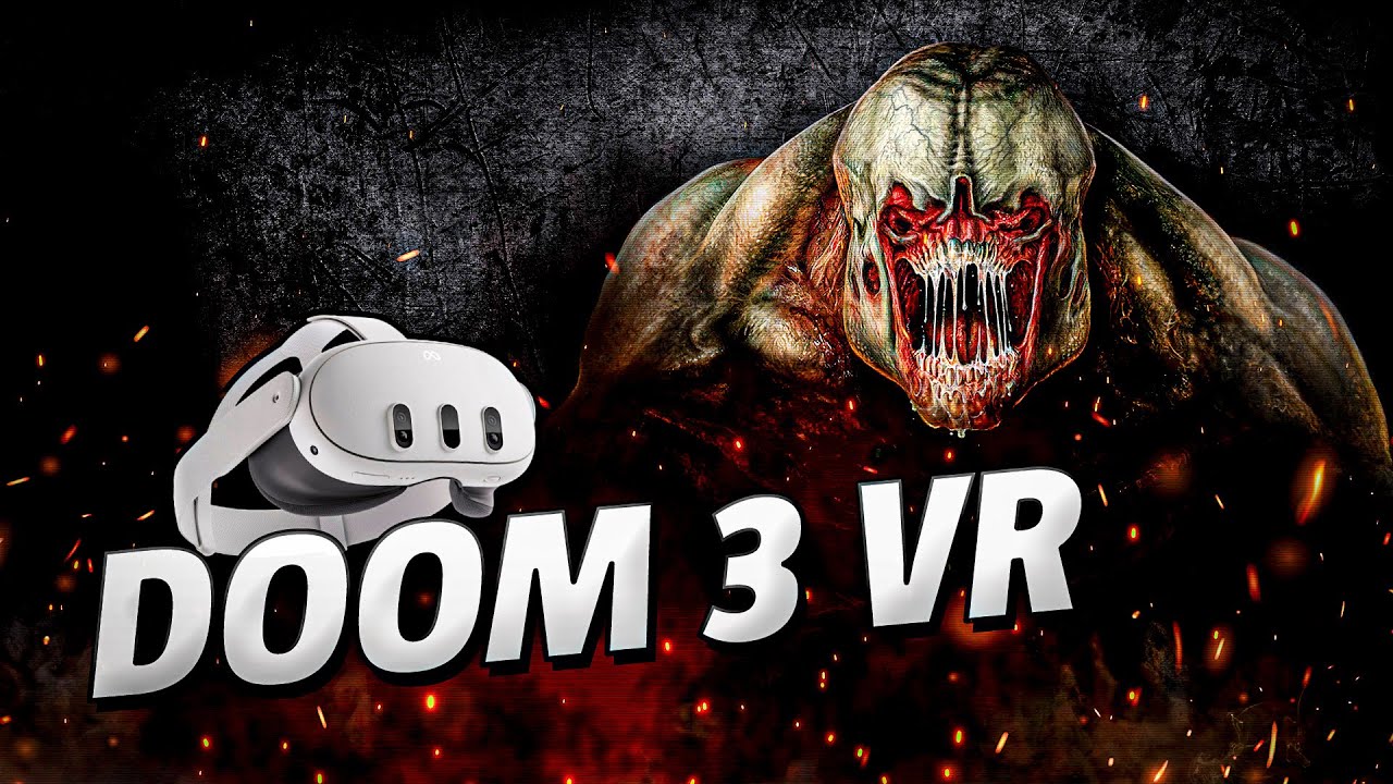 Doom 3 VR - Meta Quest 3 Gameplay | First Minutes [No Commentary] - YouTube