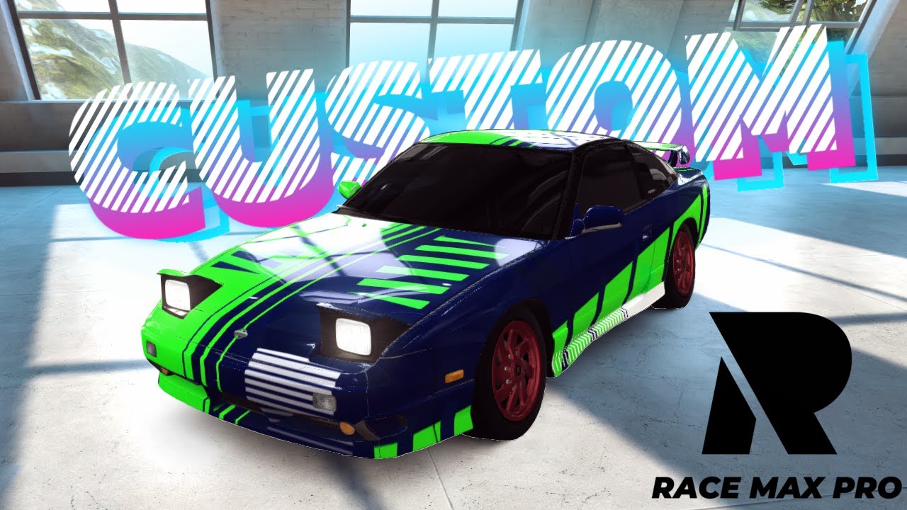 🔥 AWESOME Custom Nissan 180SX Type X Livery | Race Max Pro Tuning - YouTube