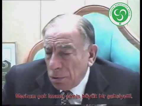 Başbuğ (Hacı) Alparslan Türkeş merhumun Mehmet Feyzi efendi ile hatıraları