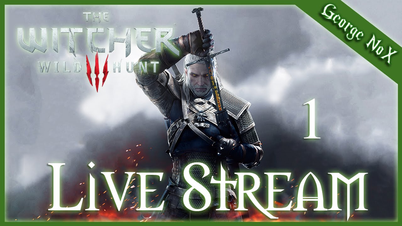 The Witcher 3: Wild Hunt | Live Stream #1 - YouTube