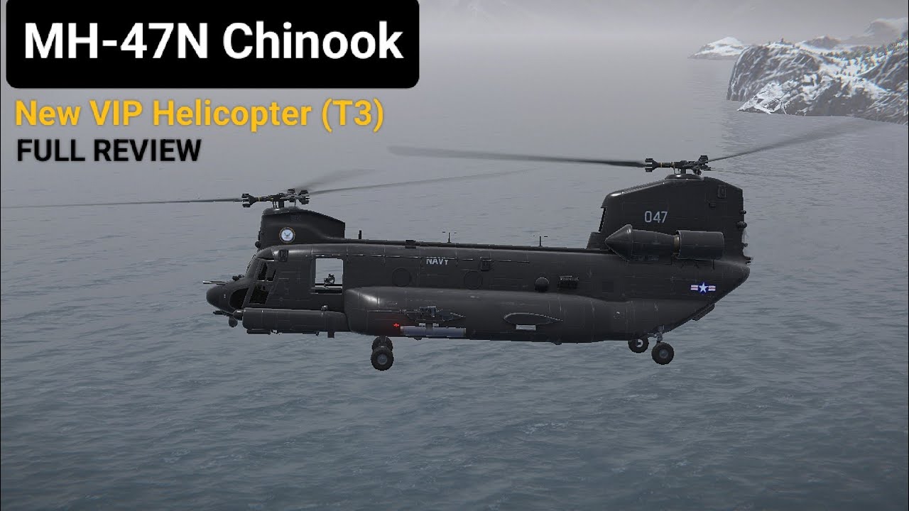 NH-47N Chinook - New VIP Helicopter Review - Modern Warships Alpha Test ...