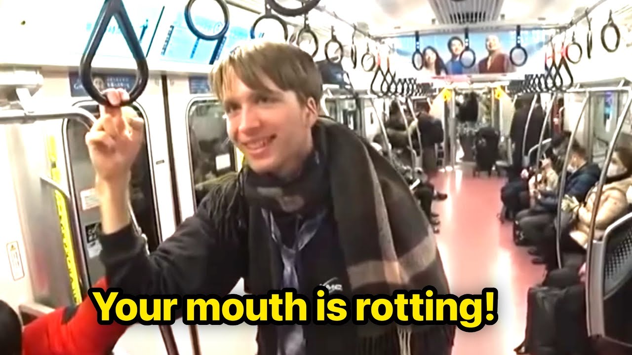 Homeless Shows Ice His rotting Mouth!(Disgusting) - YouTube