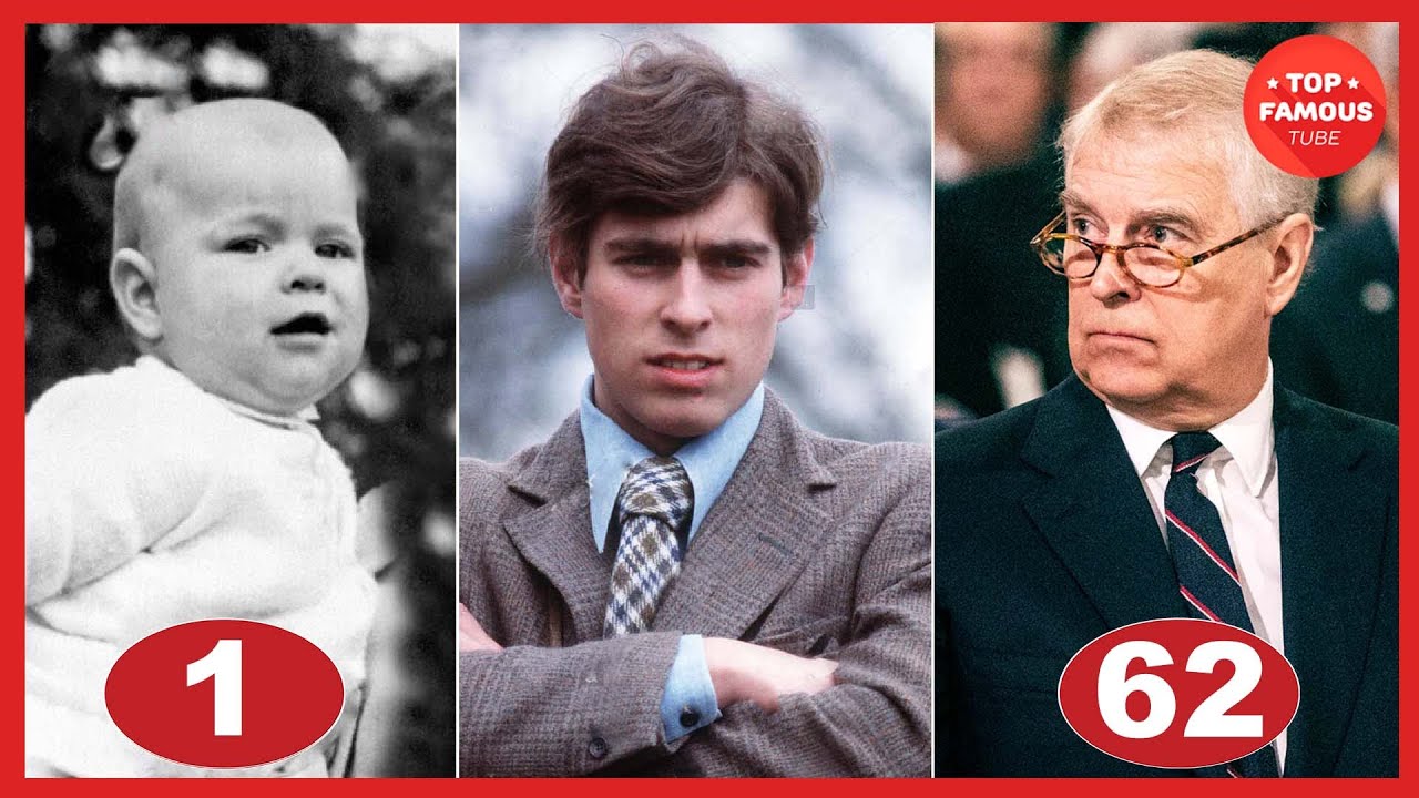 Prince Andrew Transformation ⭐ Third Child of Queen Elizabeth II - YouTube
