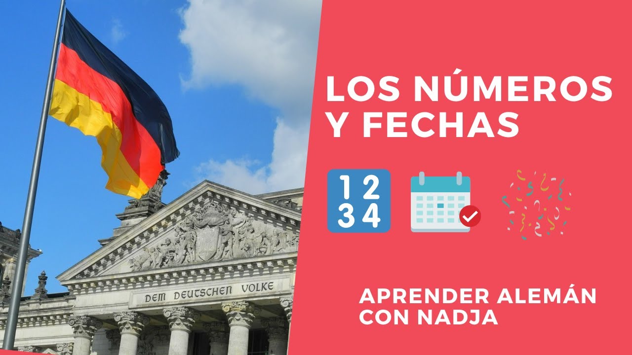 Los números en alemán (+ fechas) | Aprender alemán con Nadja - YouTube
