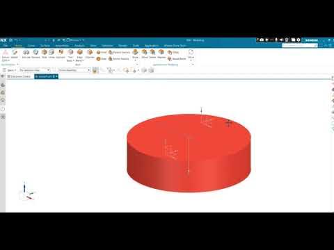 NX Datum axis and CSYS - YouTube