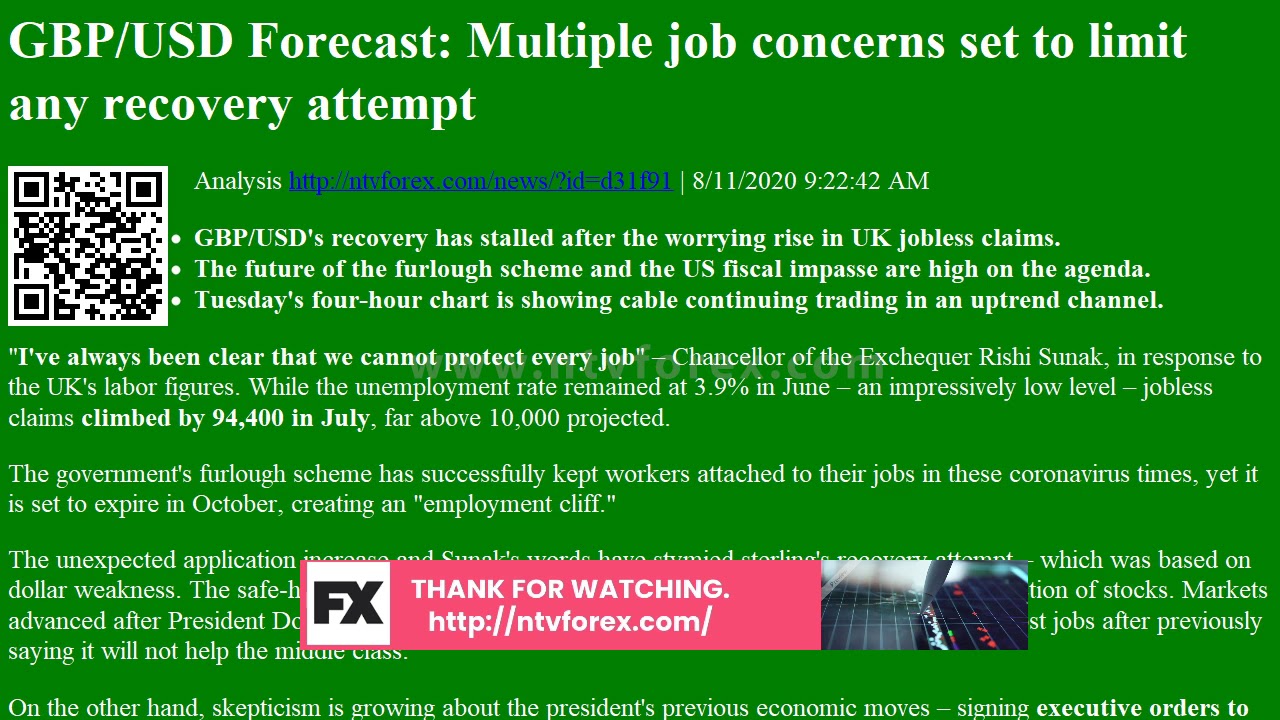GBP USD Forecast Multiple Job Concerns Set To Limit Any Recovery gbp-usd-forecast-multiple-job-concerns-set-to-limit-any-recovery