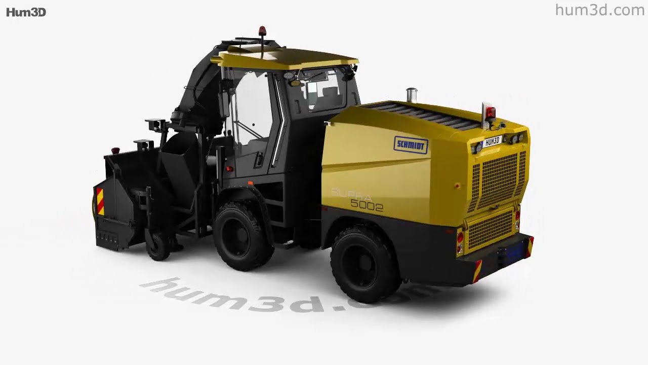 Schmidt Supra 5002 Snow Cutter Blower 2018 3D model by 3DModels.org ...