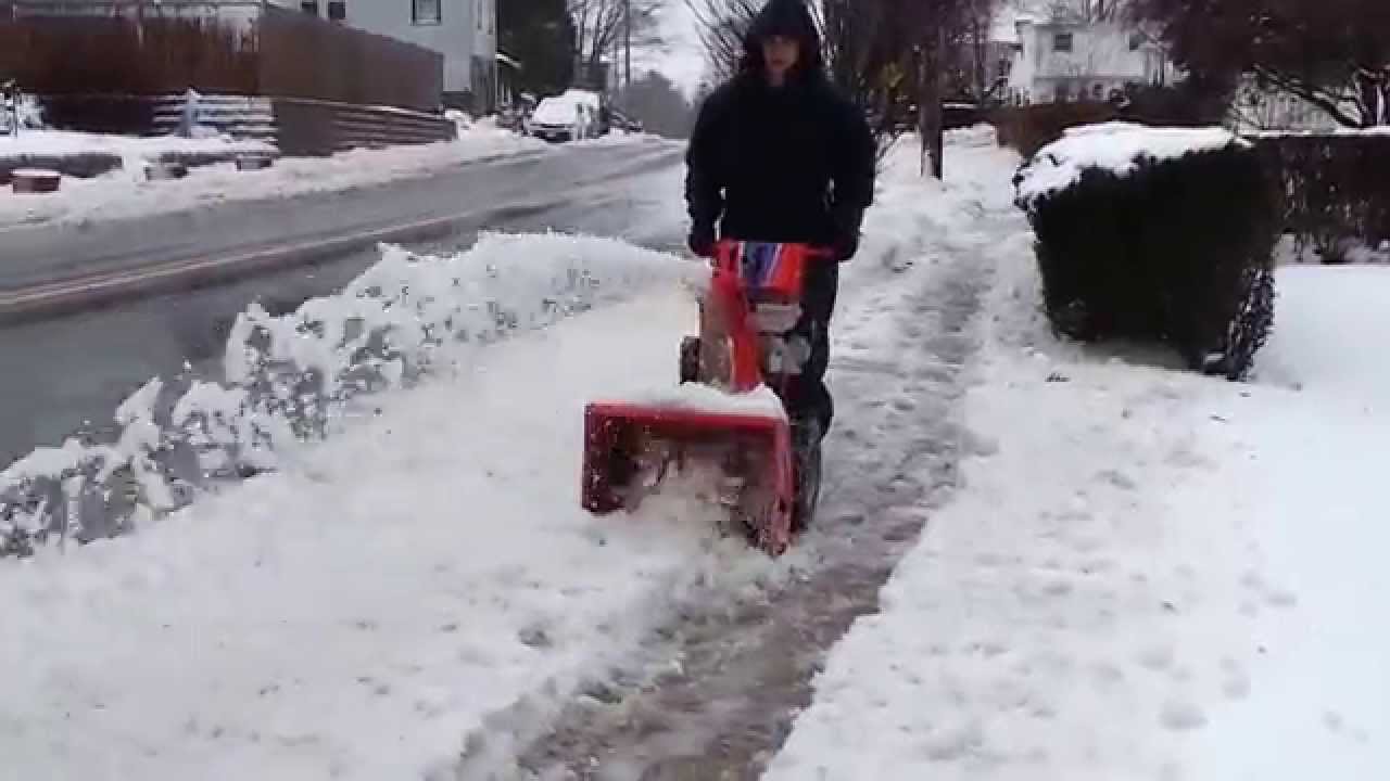Simplicity 1524P Snowblower - YouTube