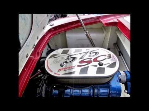 2005 Eliminator Daytona 27 575SCi Mercruiser Bravo XR Sportmaster - YouTube